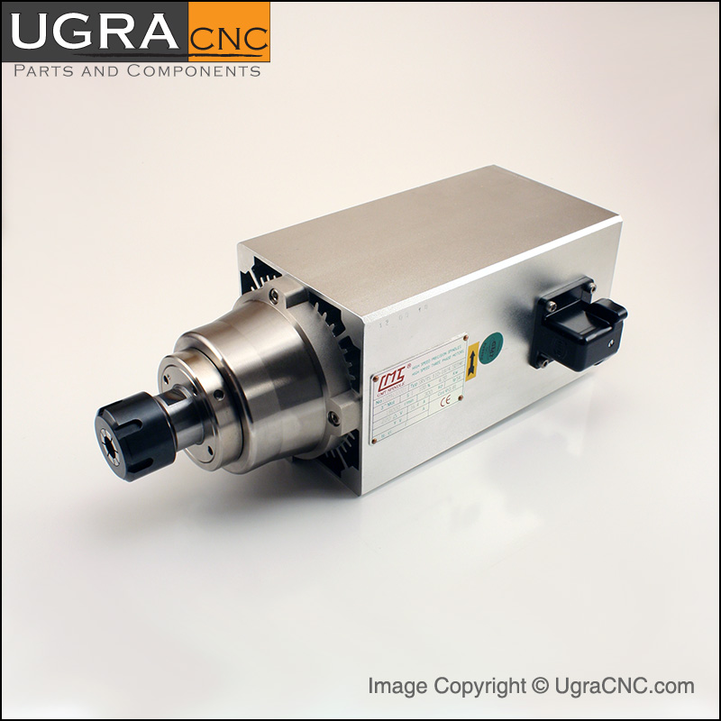 Air Cooled Spindles: GMT Air Cooled CNC Spindle 4.5 kW 220V 18000 RPM S